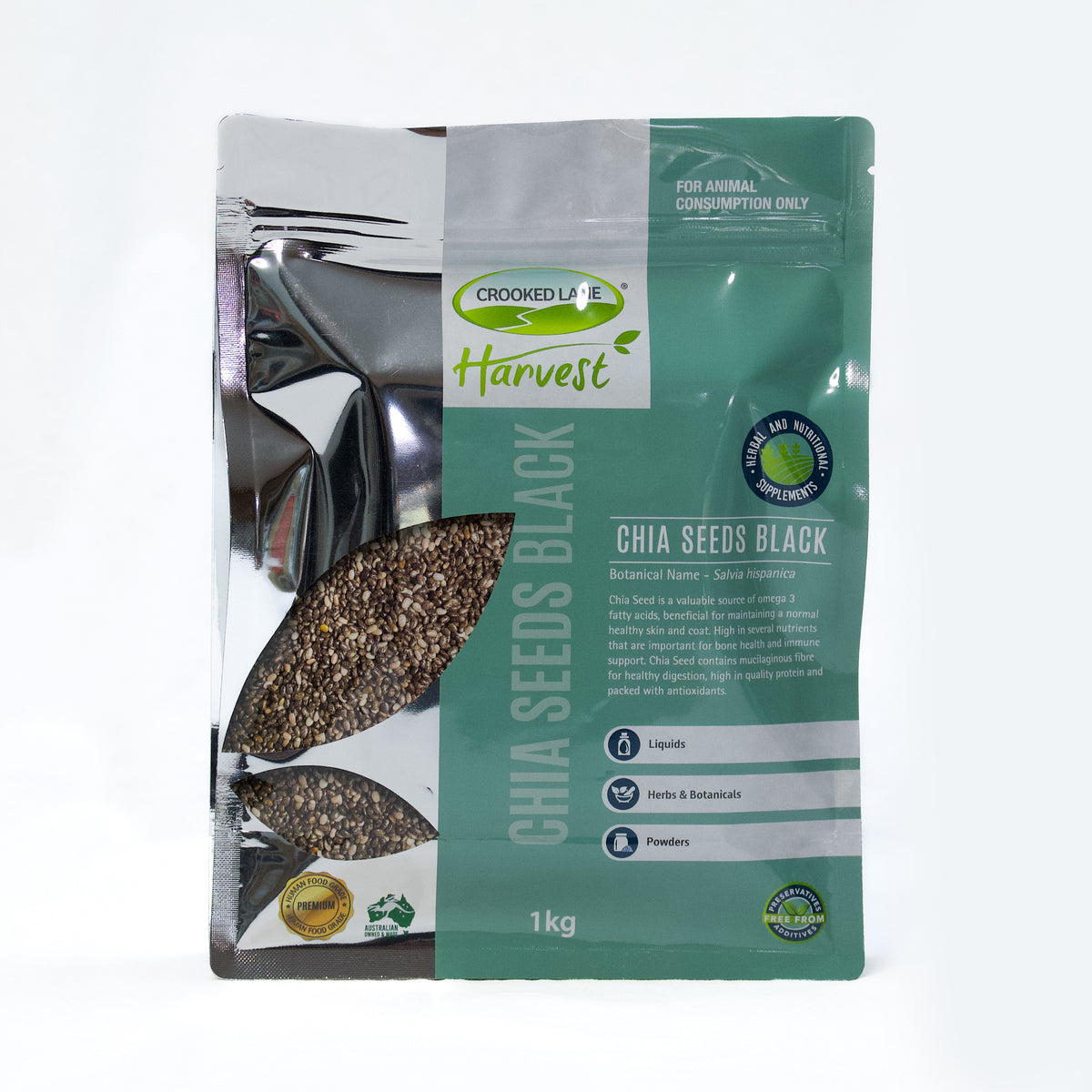 Crooked Lane Harvest Chia Seeds - Black – Saddleworld