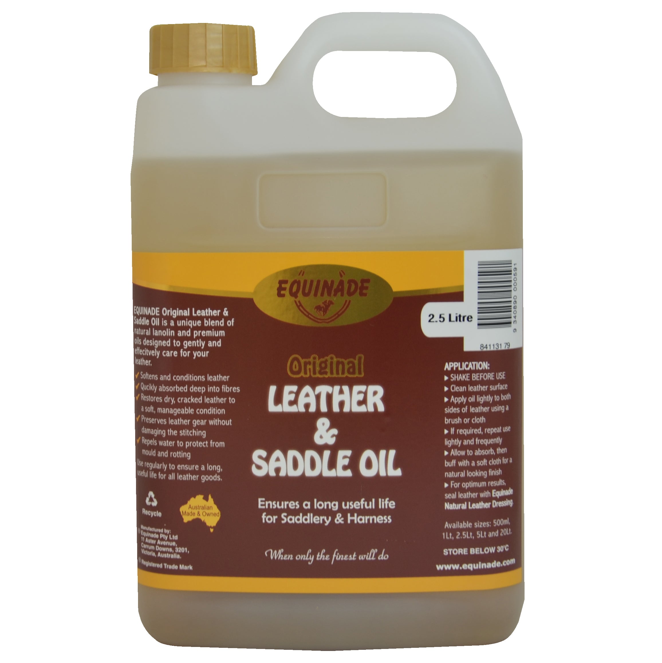 Equinade Original Leather & Saddle Oil – Saddleworld